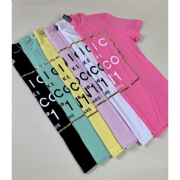 T-Shirt Addicts | Tops | Chic Like Coco No Paris Tshirt | Poshmark